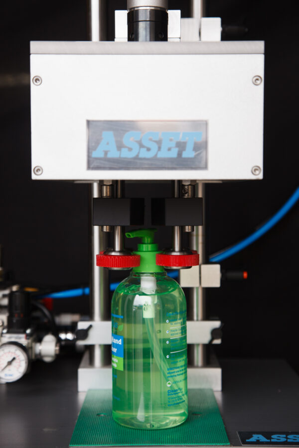 How do cap tightening machines work?