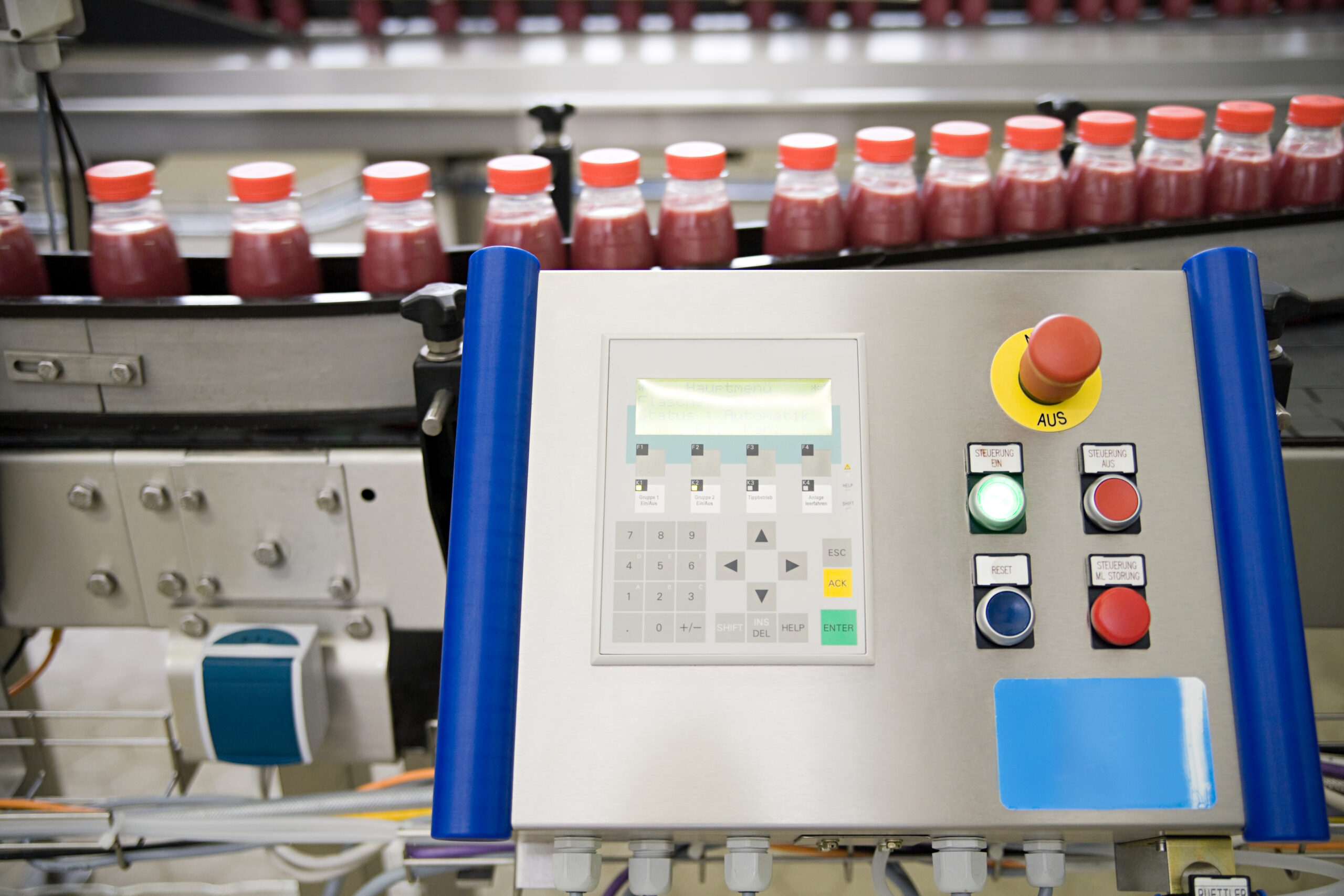 Programmable Logic Control Technology for Liquid Filling