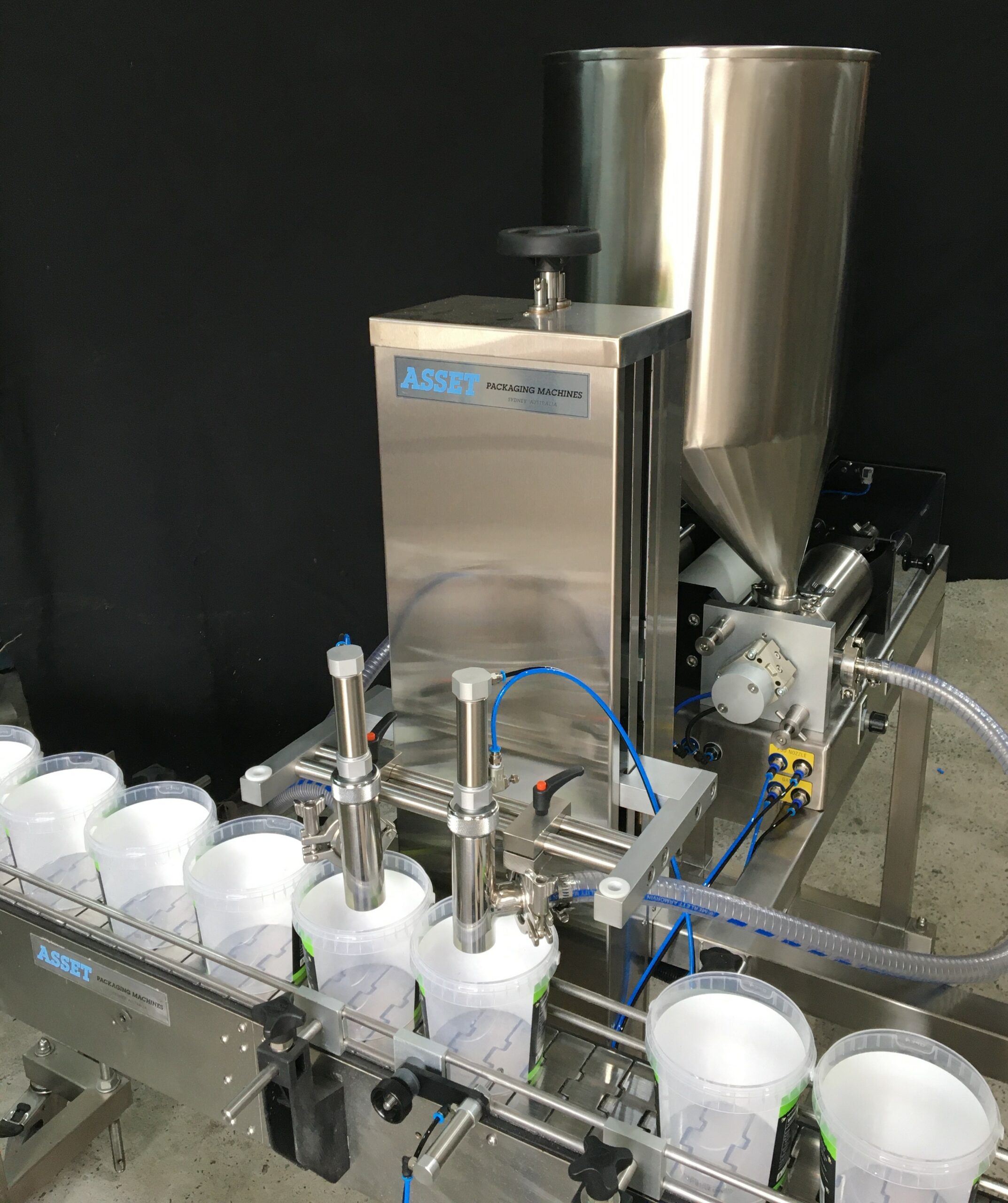 ASSET Twin Cylinder Liquid Filling Machine